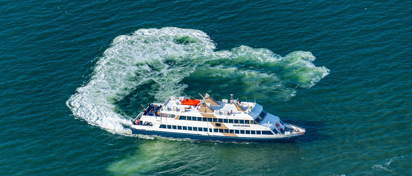 MS „Adler-Express“: Schnelle Verbindungen Sylt, Amrum, Hooge • Adler ...