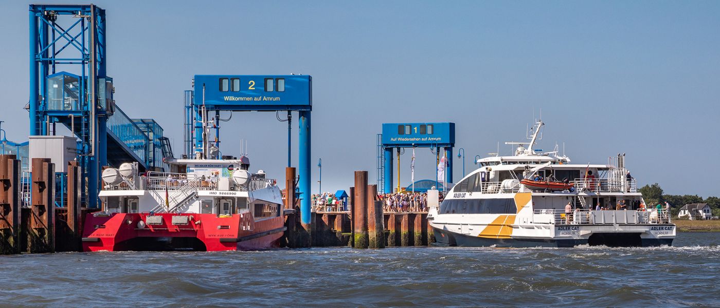 MS „Adler Rüm Hart“: Schifffahrten Dagebüll, Föhr, Amrum • Adler-Schiffe