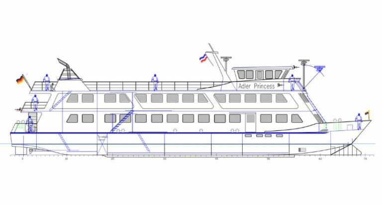 MS „Princess“: Komfortable Schifffahrten & Eventfahrten • Adler-Schiffe