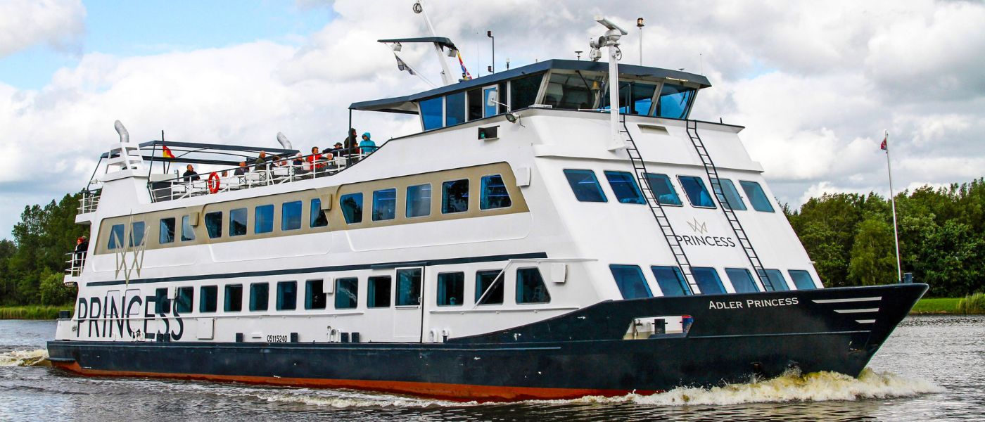 MS „Princess“: Komfortable Schifffahrten & Eventfahrten • Adler-Schiffe